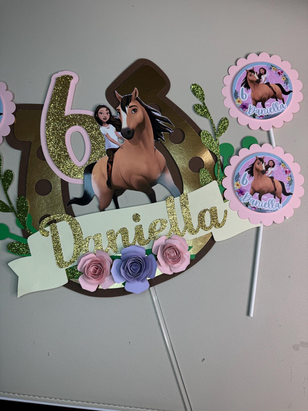 Spirit Riding Free Cake Topper & Cupcake Toppers - Etsy