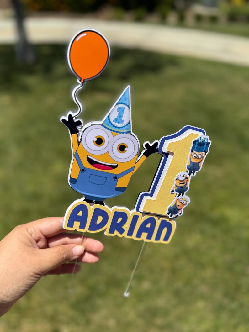 Minions Cake Topper - Etsy