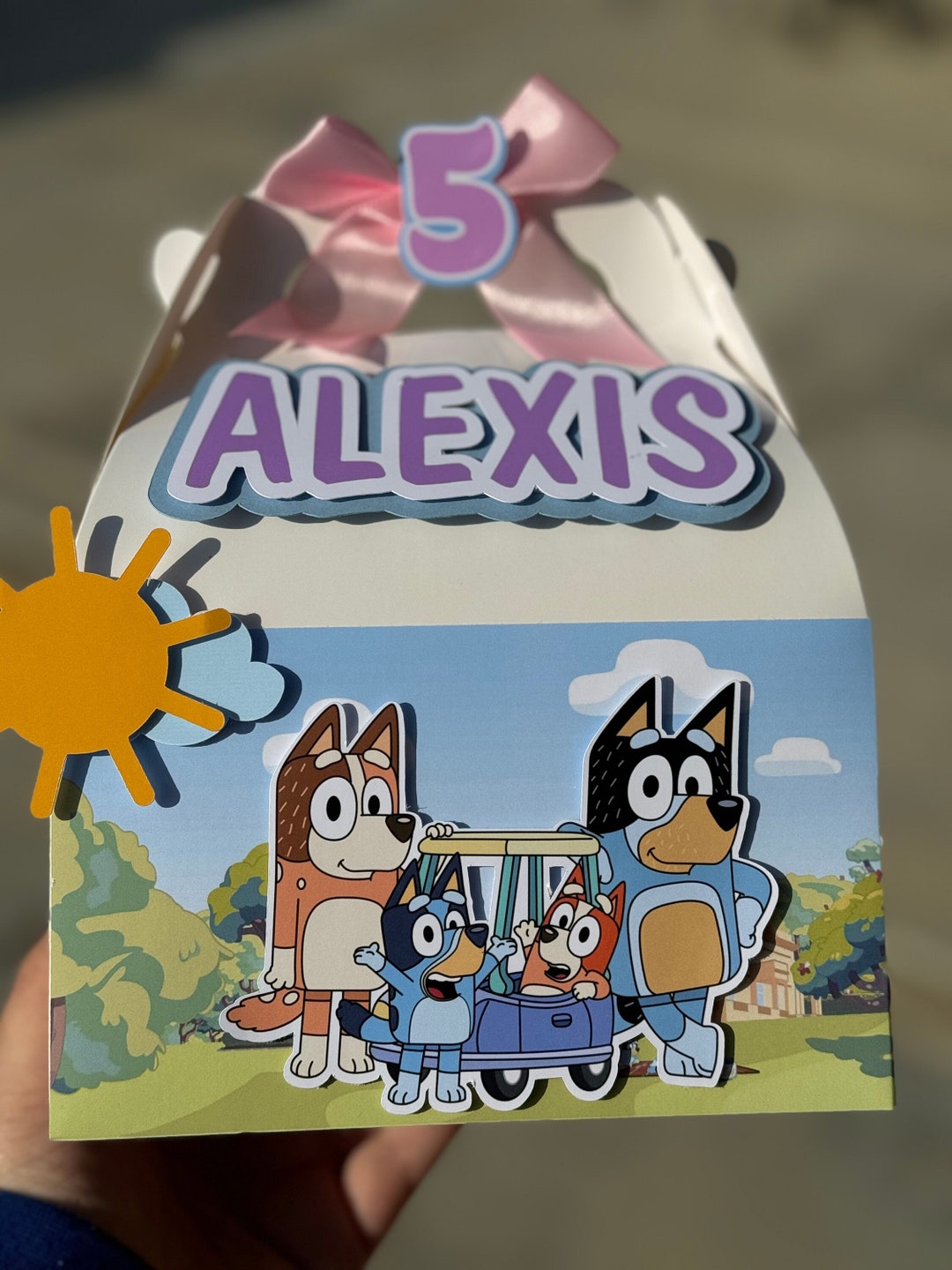 Bluey Favor Boxes - Etsy