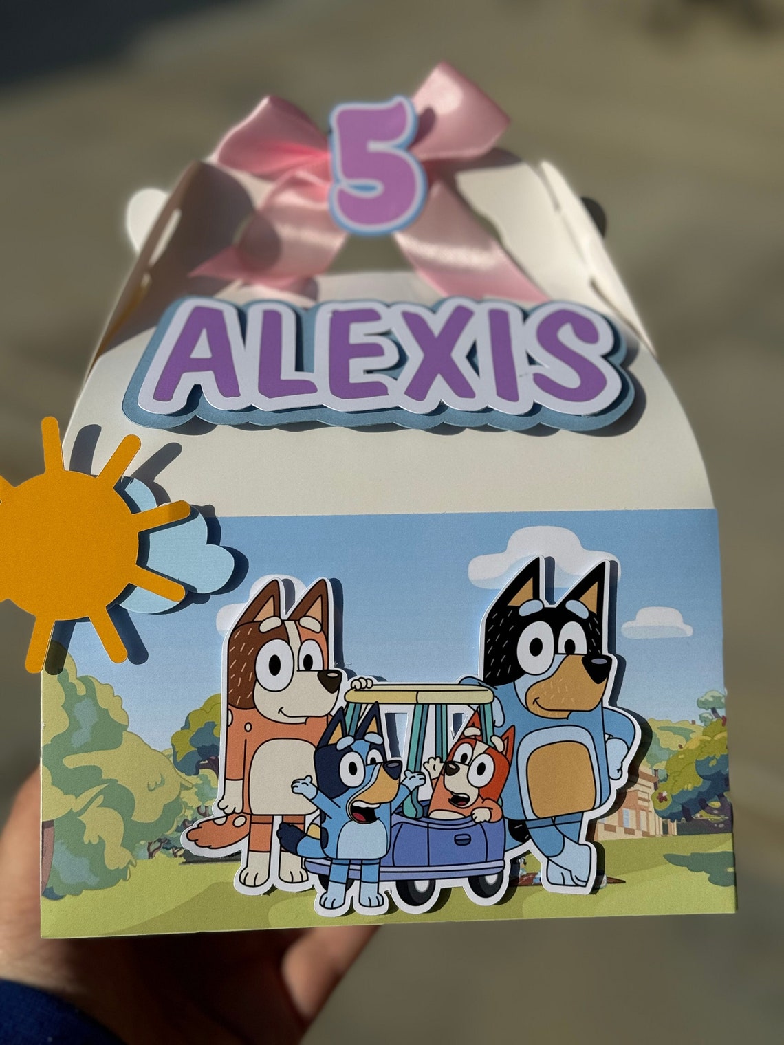 Bluey Favor Boxes - Etsy