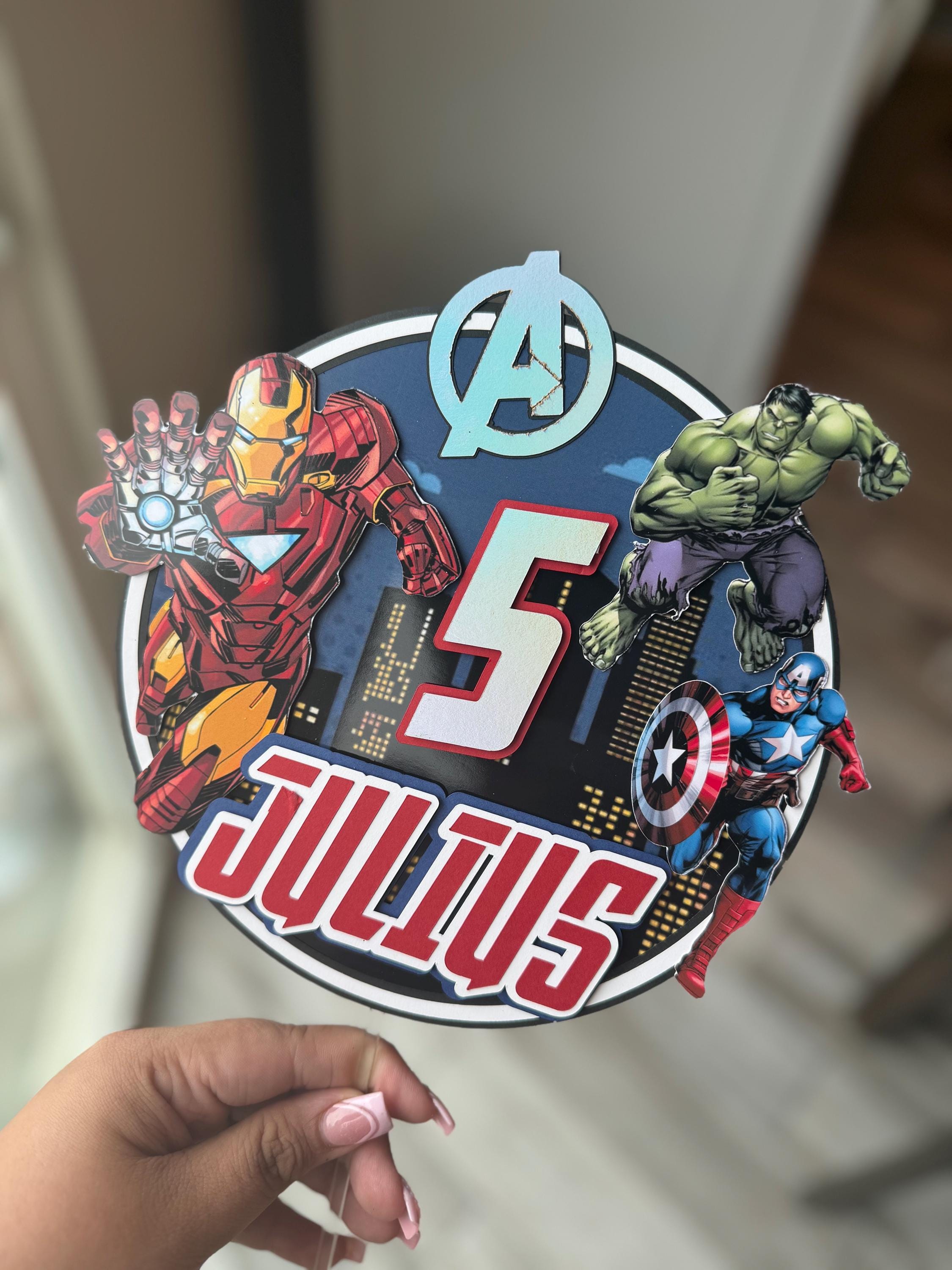 Avengers Cake Topper - Etsy
