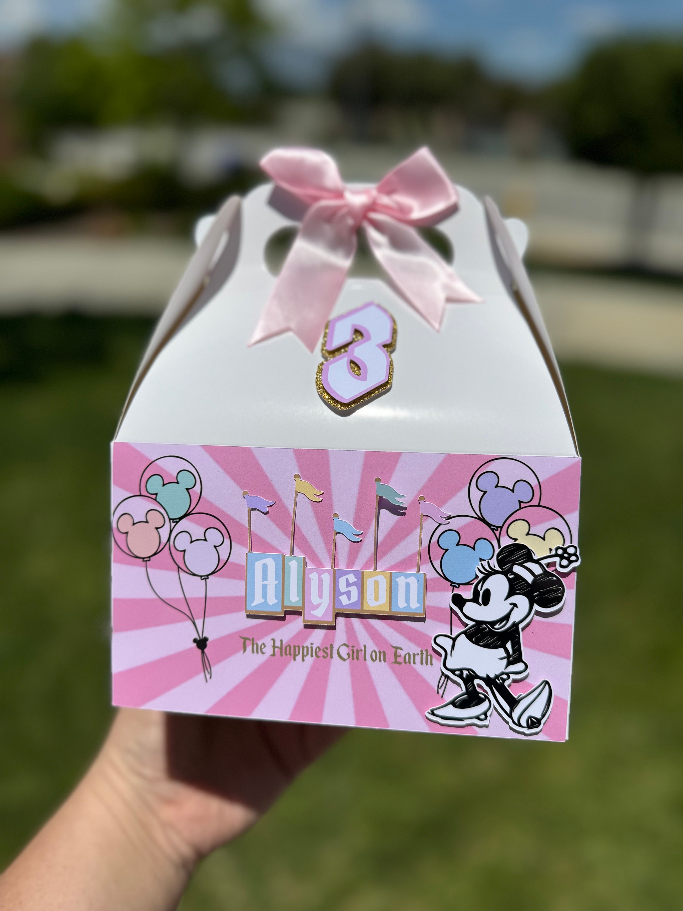 Vintage Disneyland Favor Boxes - Etsy