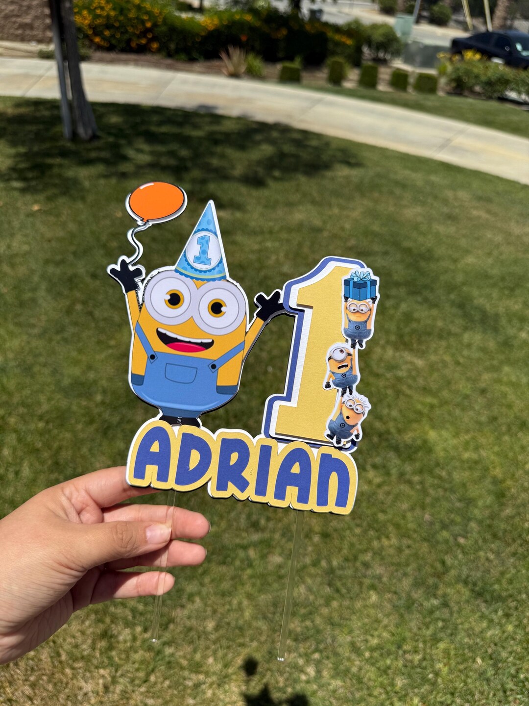 Minions Cake Topper - Etsy