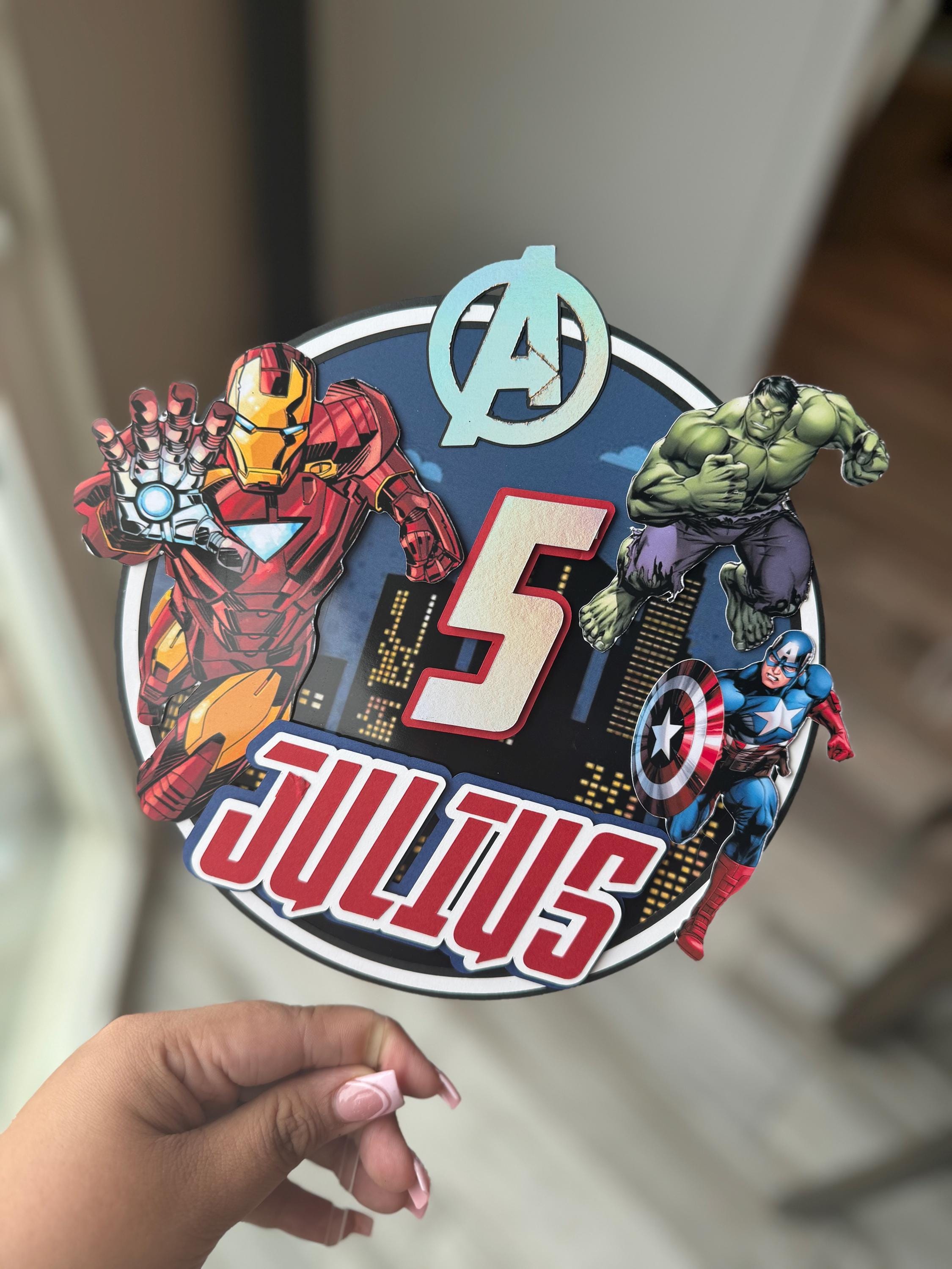 Avengers Cake Topper - Etsy
