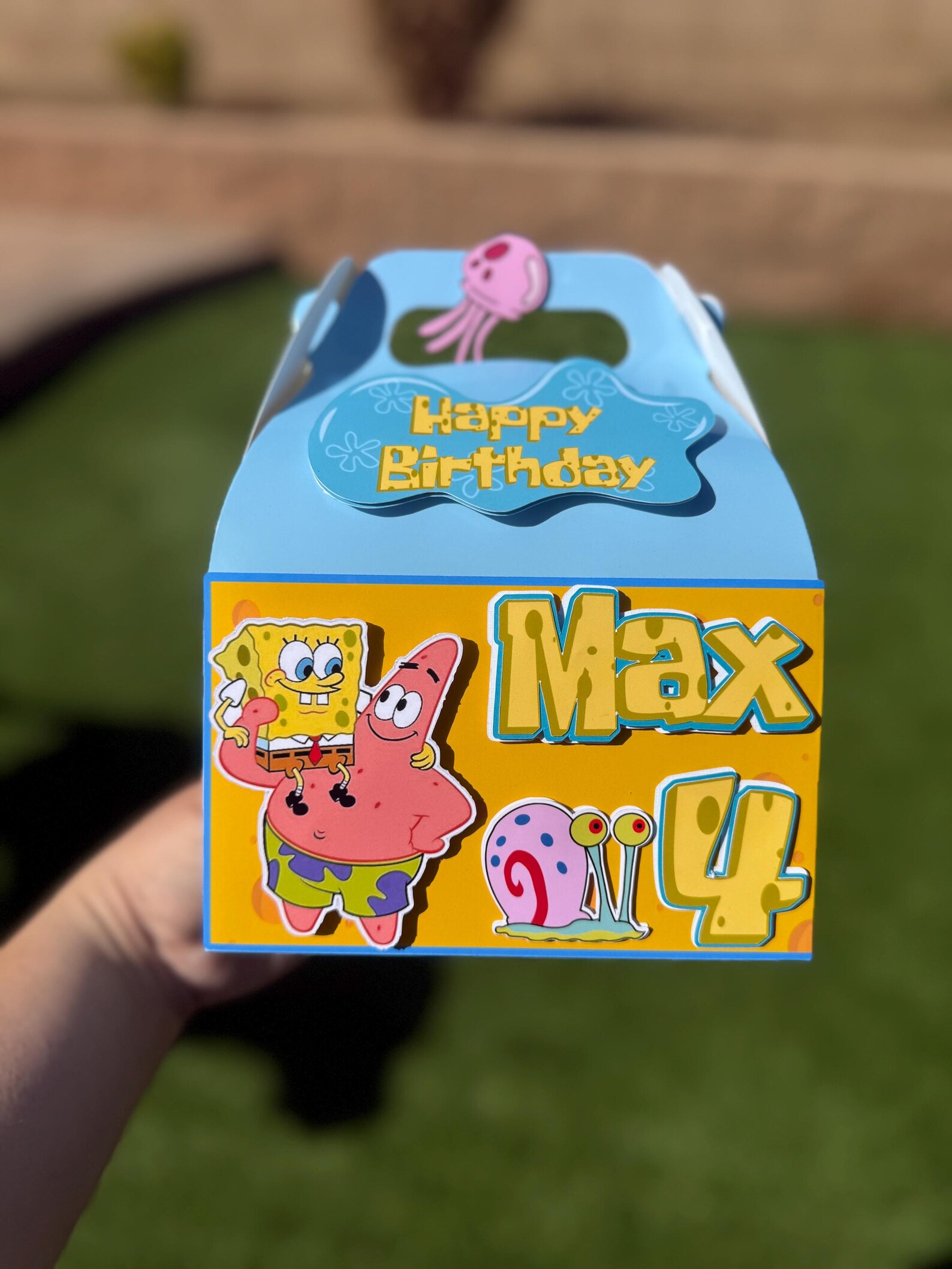 Spongebob Favor Boxes - Etsy