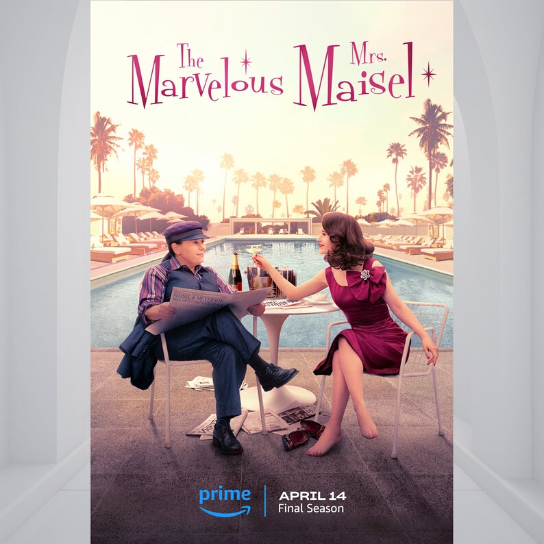 The Marvelous Mrs Maisel Season 5 Movie Poster High Quality Print Wall Art Gifts for Him/her ...