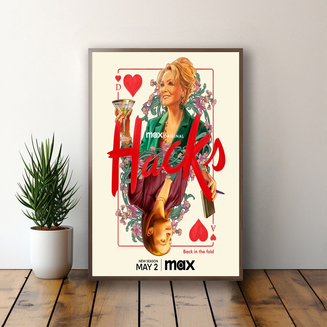 Hacks Season 3 Movie Poster High Quality Print Wall Art Gifts for Him ...