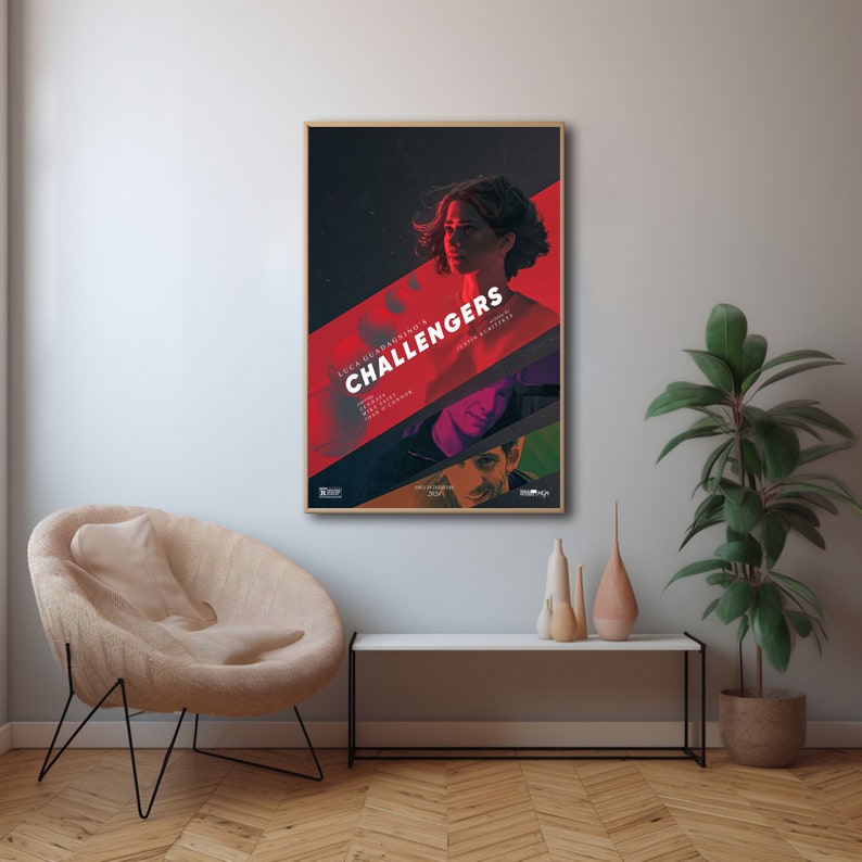 Challengers Movie Poster High Quality Print Wall Art Gifts for Him/her ...