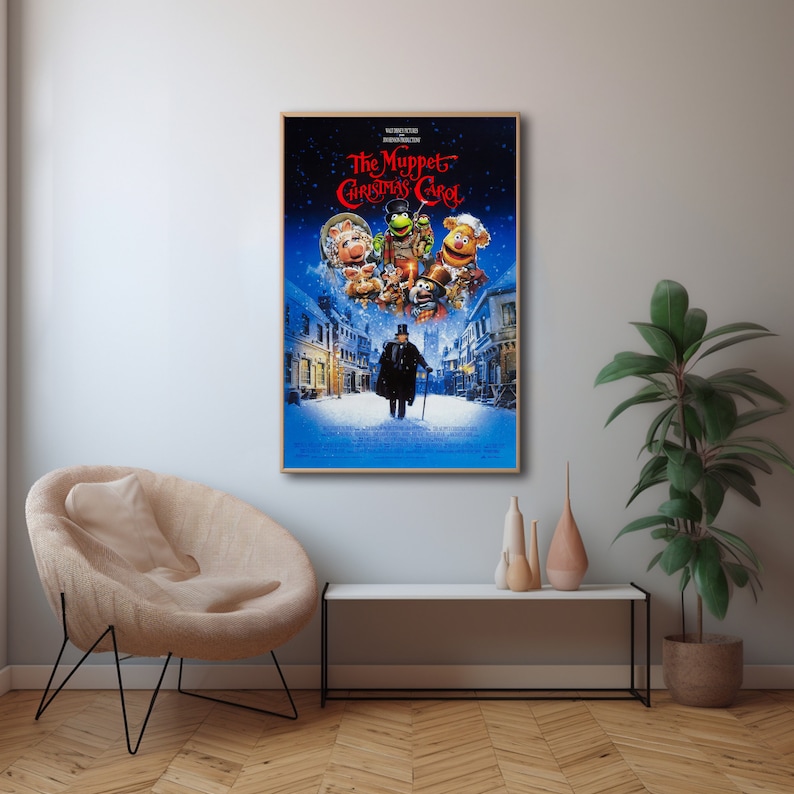 The Muppet Christmas Carol Movie Poster High Quality Print Wall Art ...