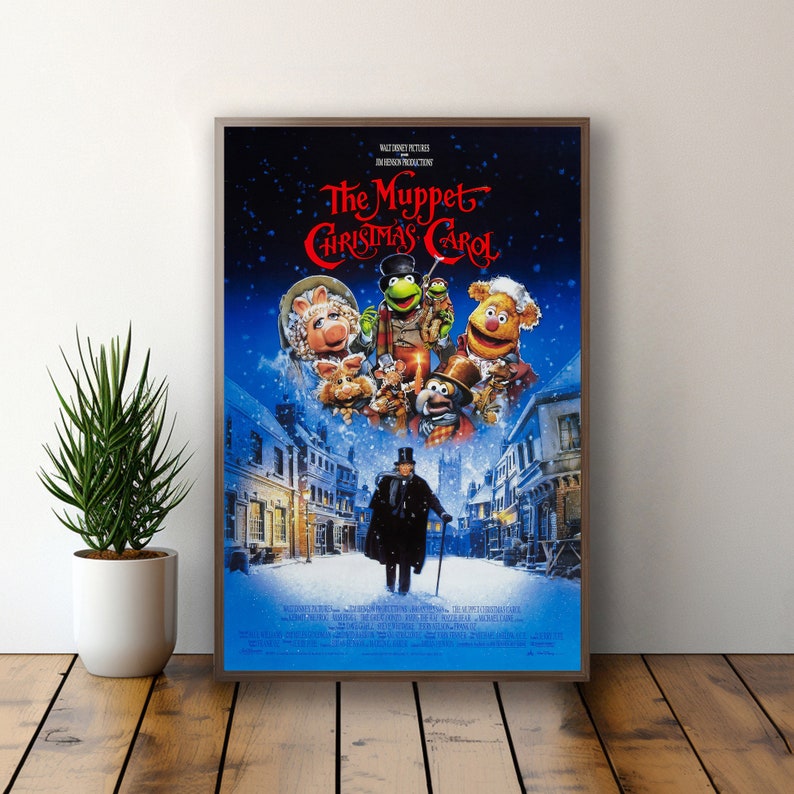 The Muppet Christmas Carol Movie Poster High Quality Print Wall Art ...