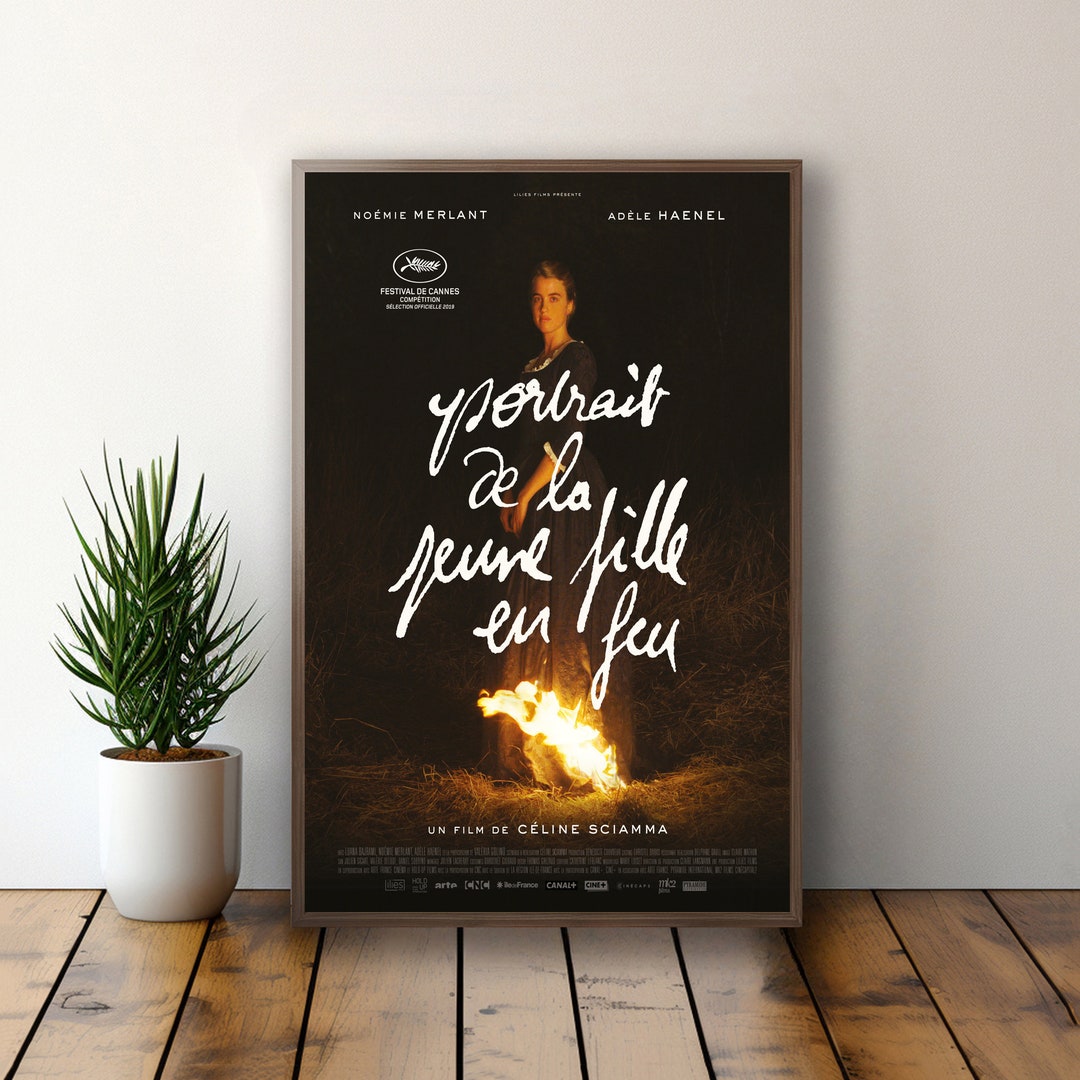 Portrait of a Lady on Fire Movie Poster High Quality Print Wall Art ...