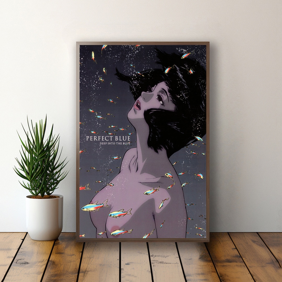 Perfect Blue Movie Poster High Quality Print Wall Art Gifts for Him/her ...