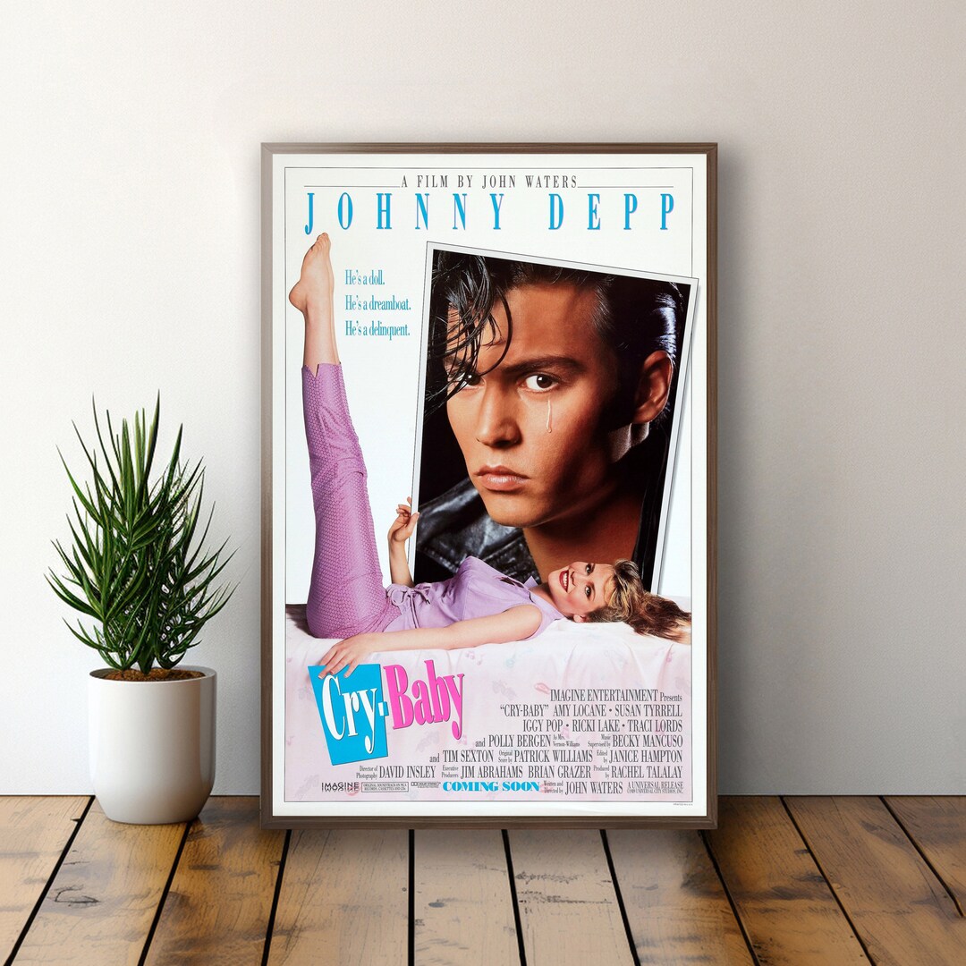 Cry-baby Movie Poster High Quality Print Wall Art Gifts for Him/her ...