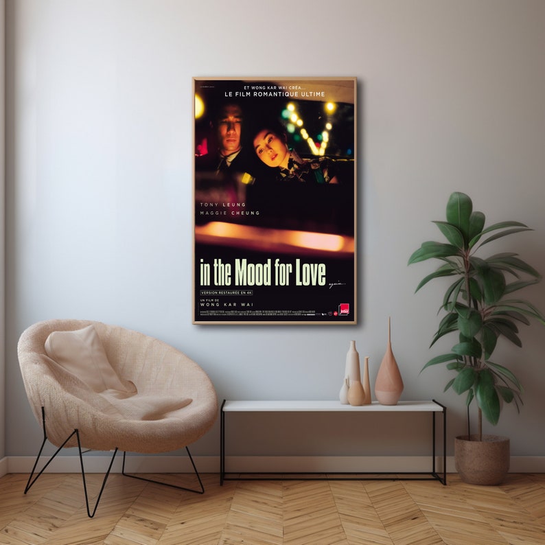 In the Mood for Love Movie Poster High Quality Print Wall Art Gifts for ...
