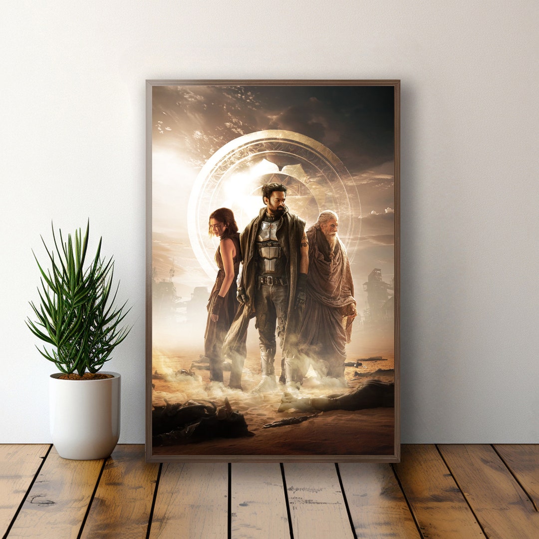 Kalki 2898-AD Movie Poster High Quality Print Wall Art Gifts for Him ...