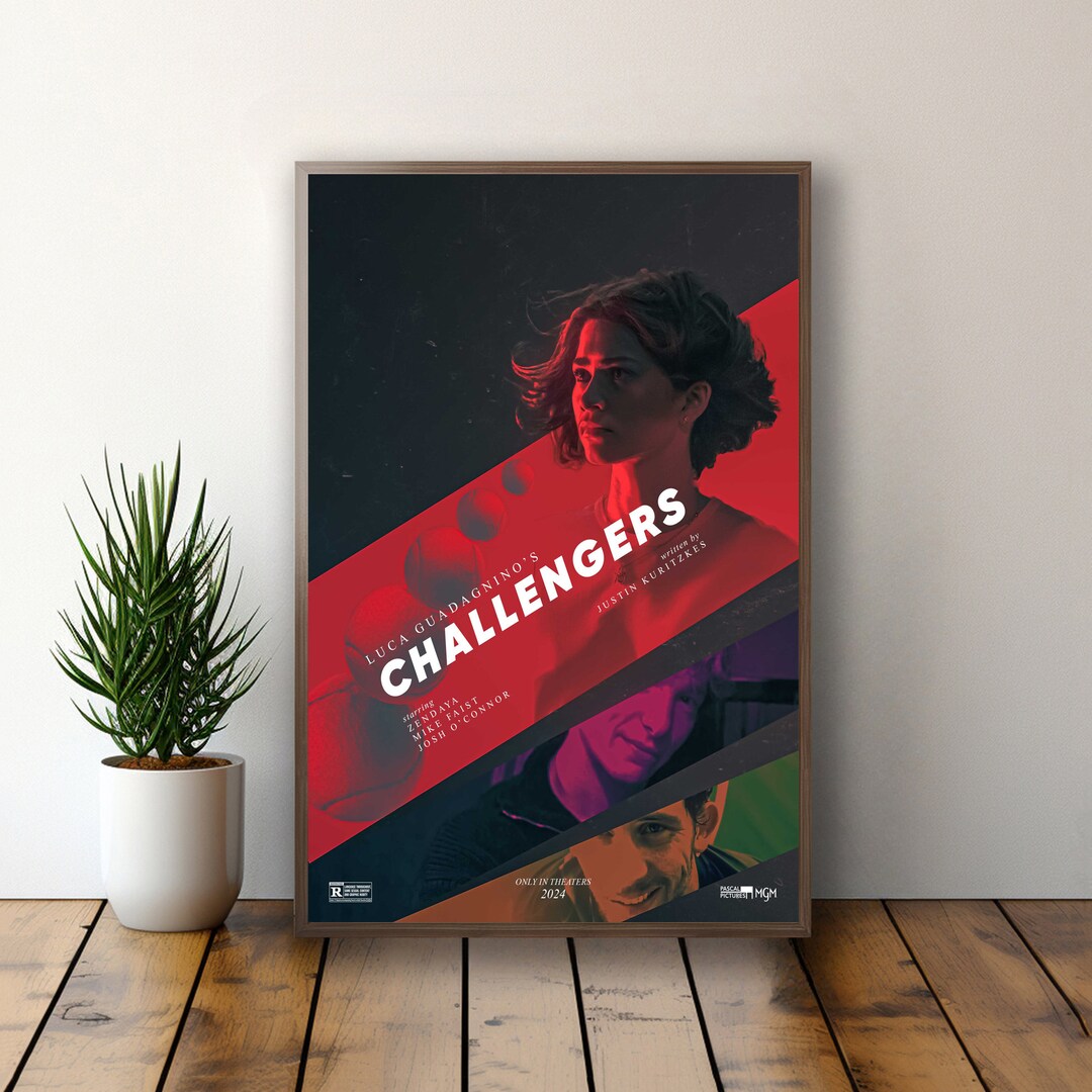 Challengers Movie Poster High Quality Print Wall Art Gifts for Him/her ...