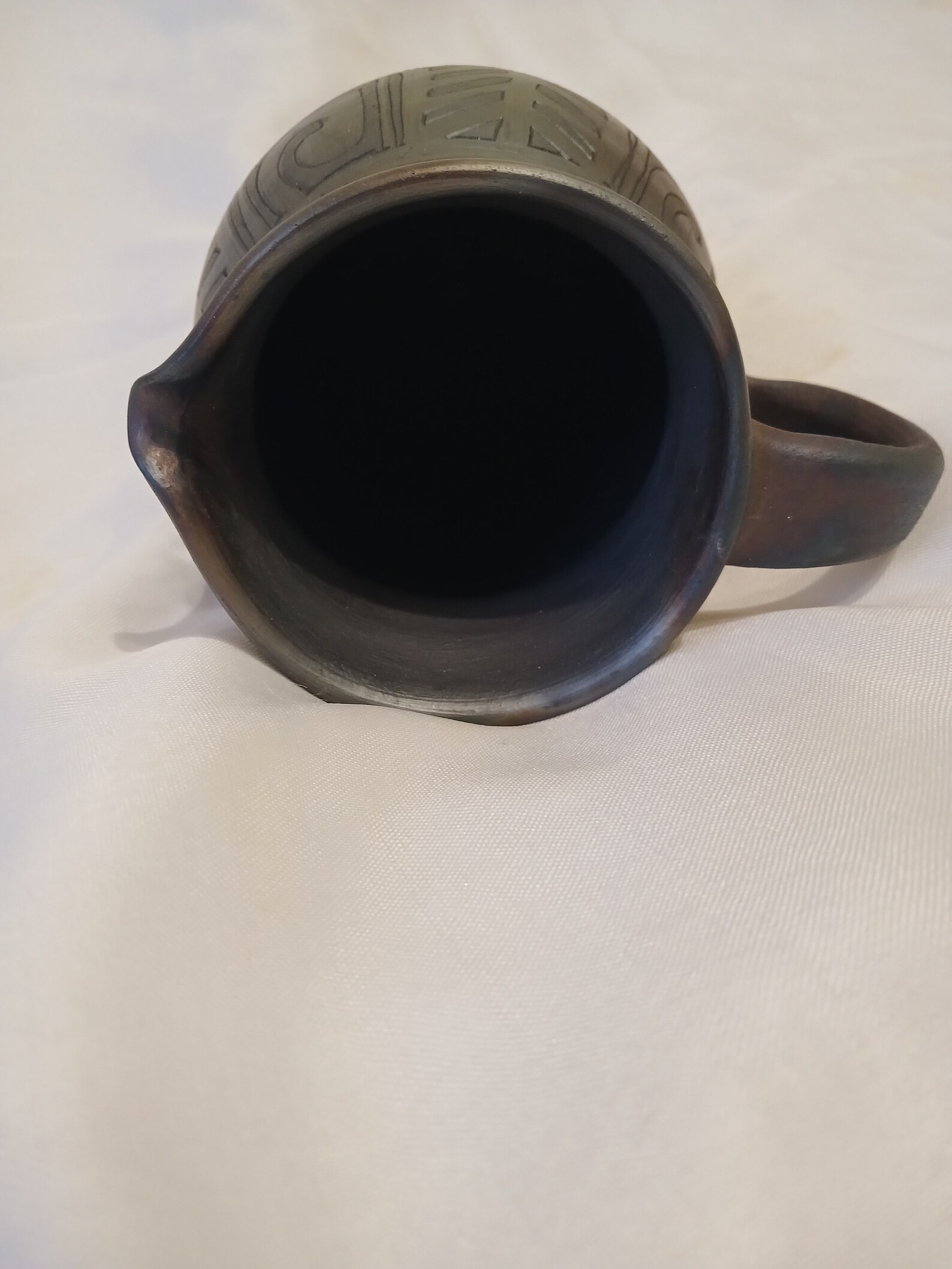 Handmade Unglazed Clay Jug /jug for Water, Wine, Milk - Etsy