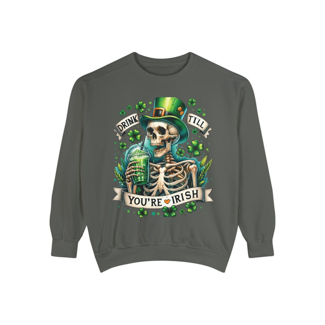 St Patrick's Day Irish Skeleton - Etsy
