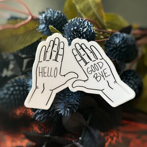 The Umbrella Academy Klaus Hargreeves Hello Goodbye Hands 3 Inch Vinyl ...