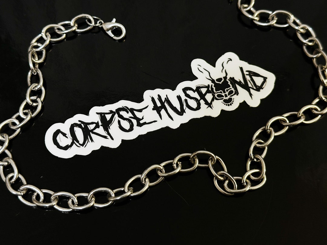 Corpse Husband Logo 2.5 Inch Vinyl Sticker CORPSE Donnie Darko - Etsy