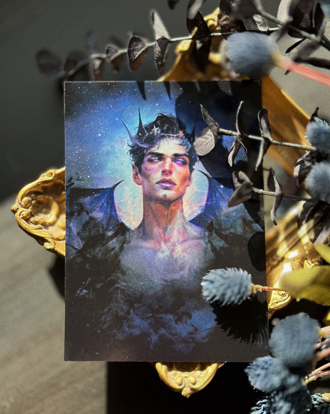 ACOTAR Inspired Rhysand High Lord of the Night Court 5x7 High Gloss ...