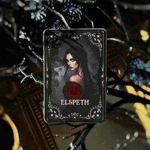 One Dark Window Elspeth Spindle Decorative Tarot Card Vinyl Sticker ...