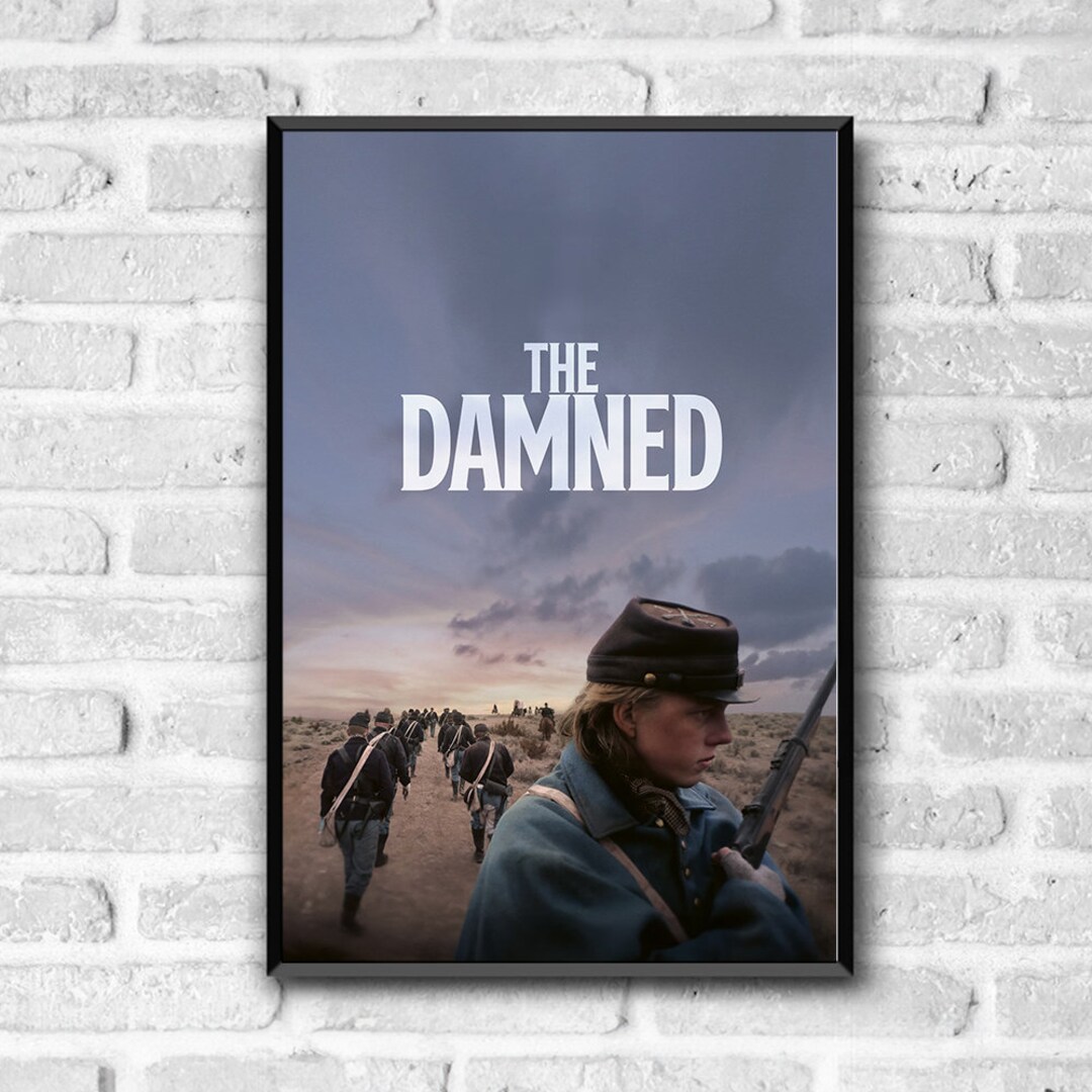 The Damned 2024 Movie Poster Print,canvas Wall Art,personalized Movie ...