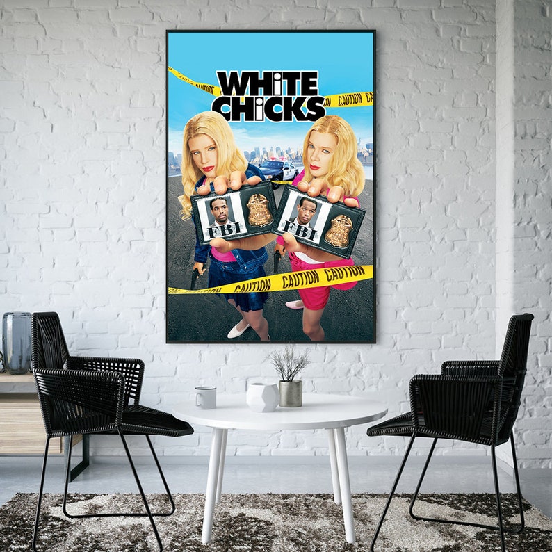 White Chicks 2004 Movie Poster Print,canvas Wall Art,personalized Movie ...