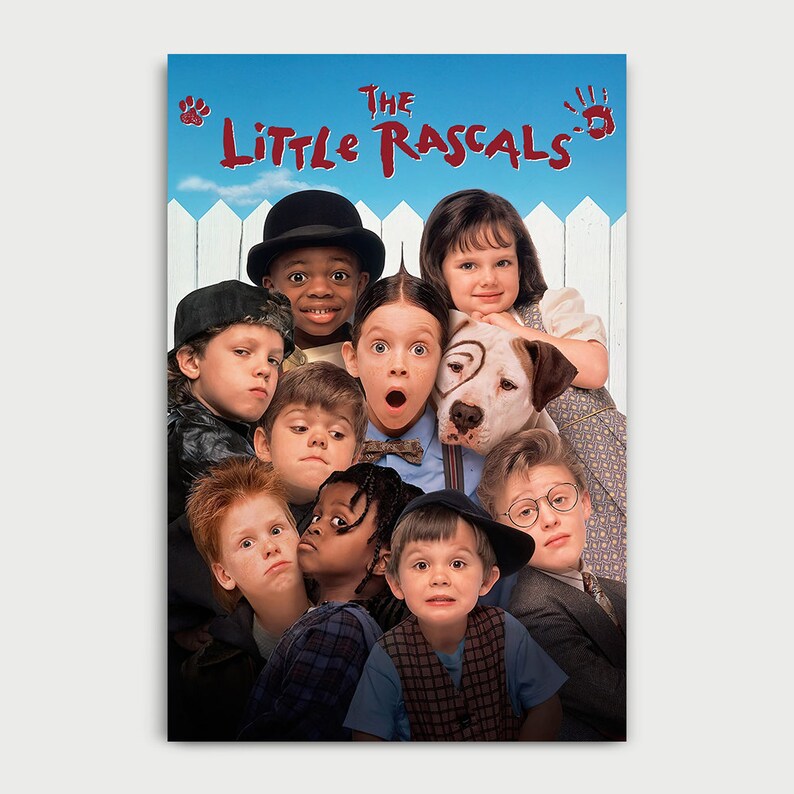 The Little Rascals 1994 Movie Poster Print,canvas Wall Art,personalized ...