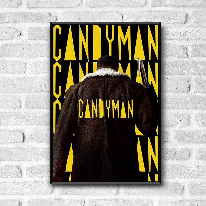 Candyman 2021 Movie Poster Print,canvas Wall Art,personalized Movie ...