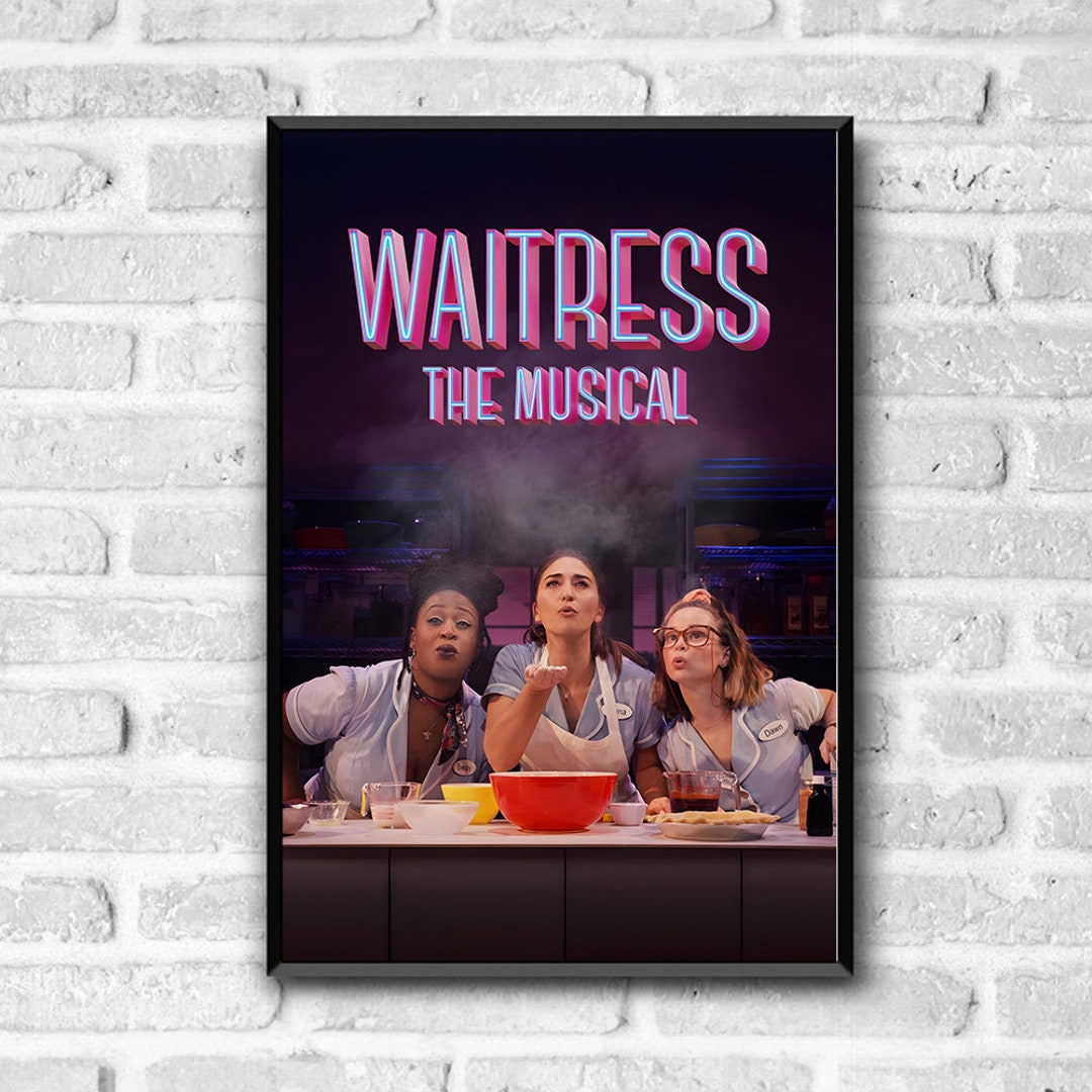 Waitress the Musical 2023 Movie Poster Print,canvas Wall Art ...