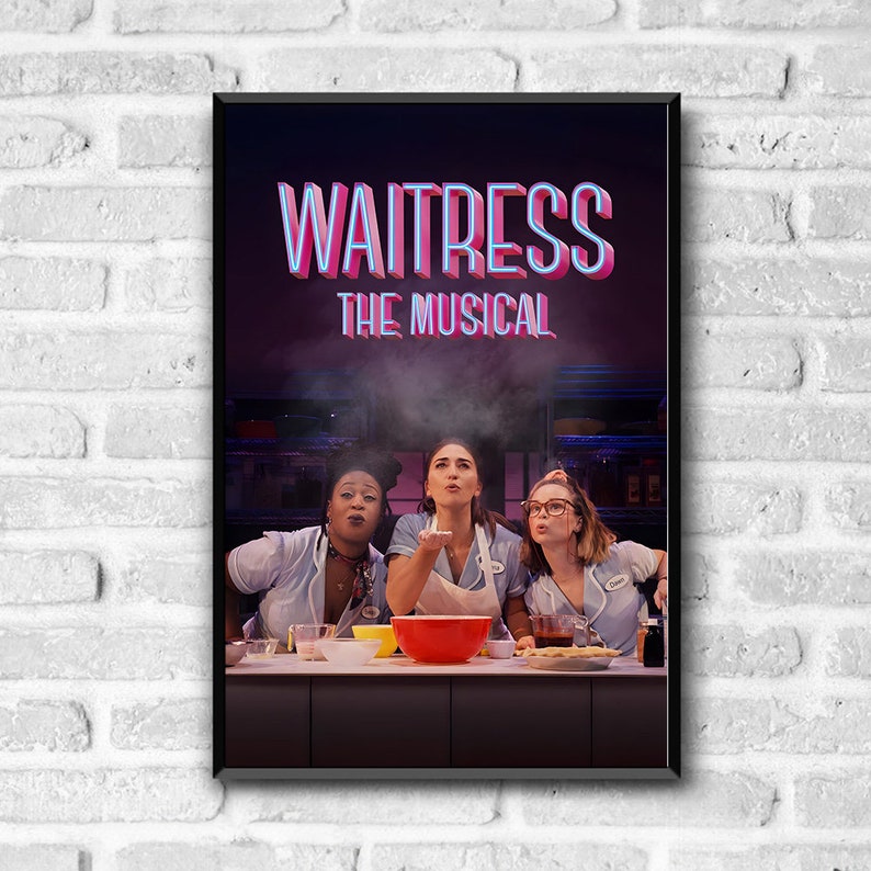 Waitress the Musical 2023 Movie Poster Print,canvas Wall Art ...