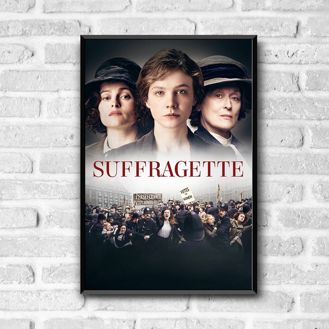 Suffragette 2015 Movie Poster Print,canvas Wall Art,personalized Movie ...