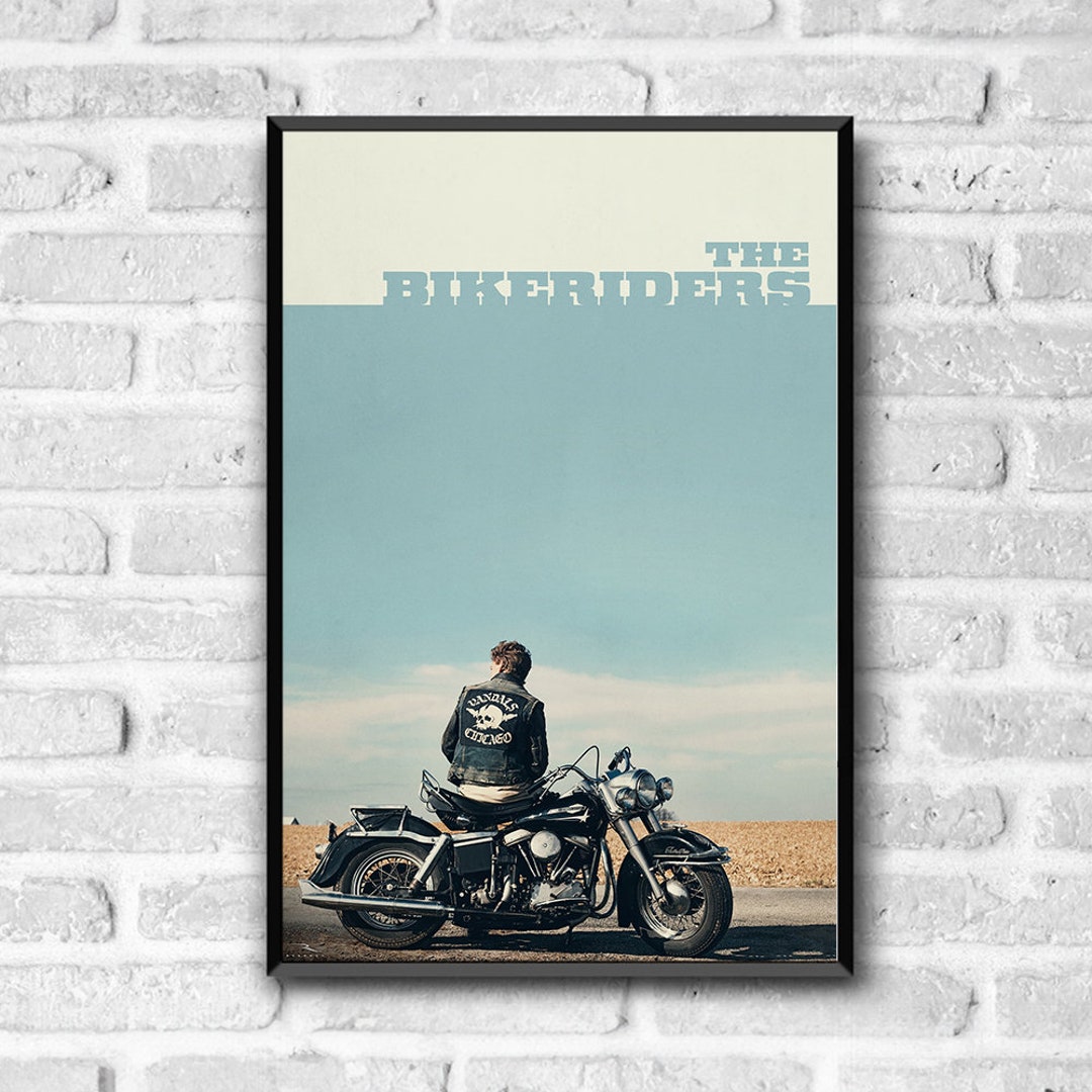 The Bikeriders 2024 Movie Poster Print,canvas Wall Art, Personalized ...