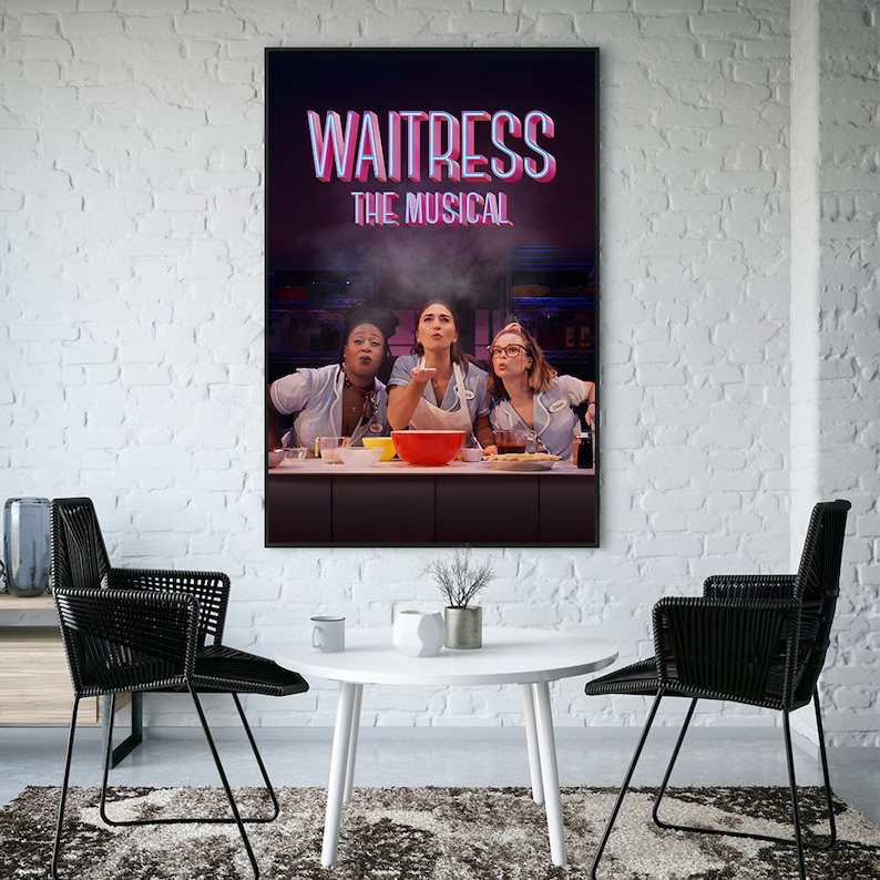 Waitress the Musical 2023 Movie Poster Print,canvas Wall Art ...