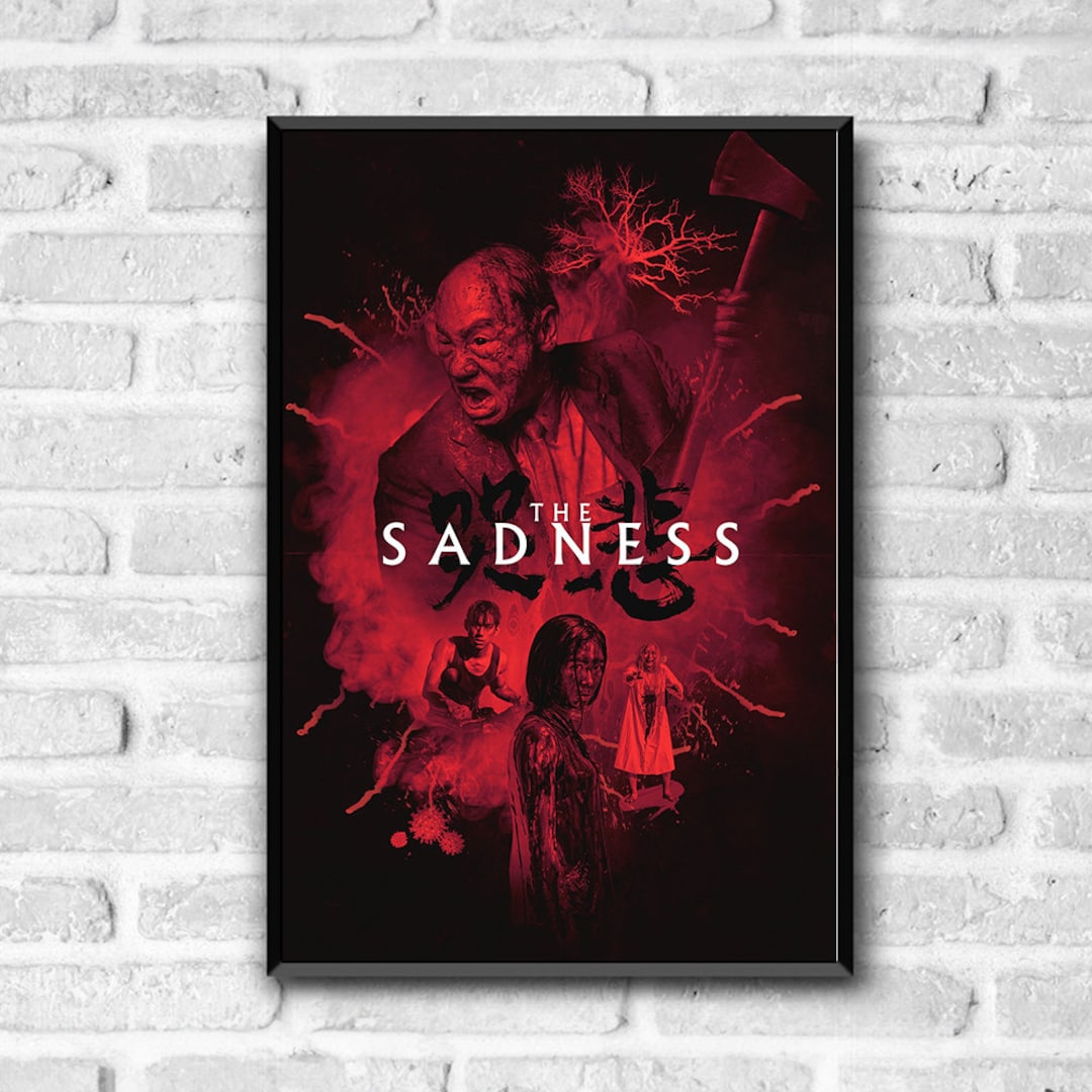The Sadness 2021 Movie Poster Print,canvas Wall Art,personalized Movie ...
