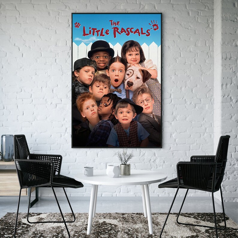 The Little Rascals 1994 Movie Poster Print,canvas Wall Art,personalized ...