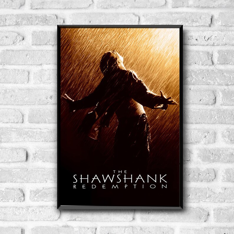 The Shawshank Redemption 1994 Movie Poster Print,canvas Wall Art ...