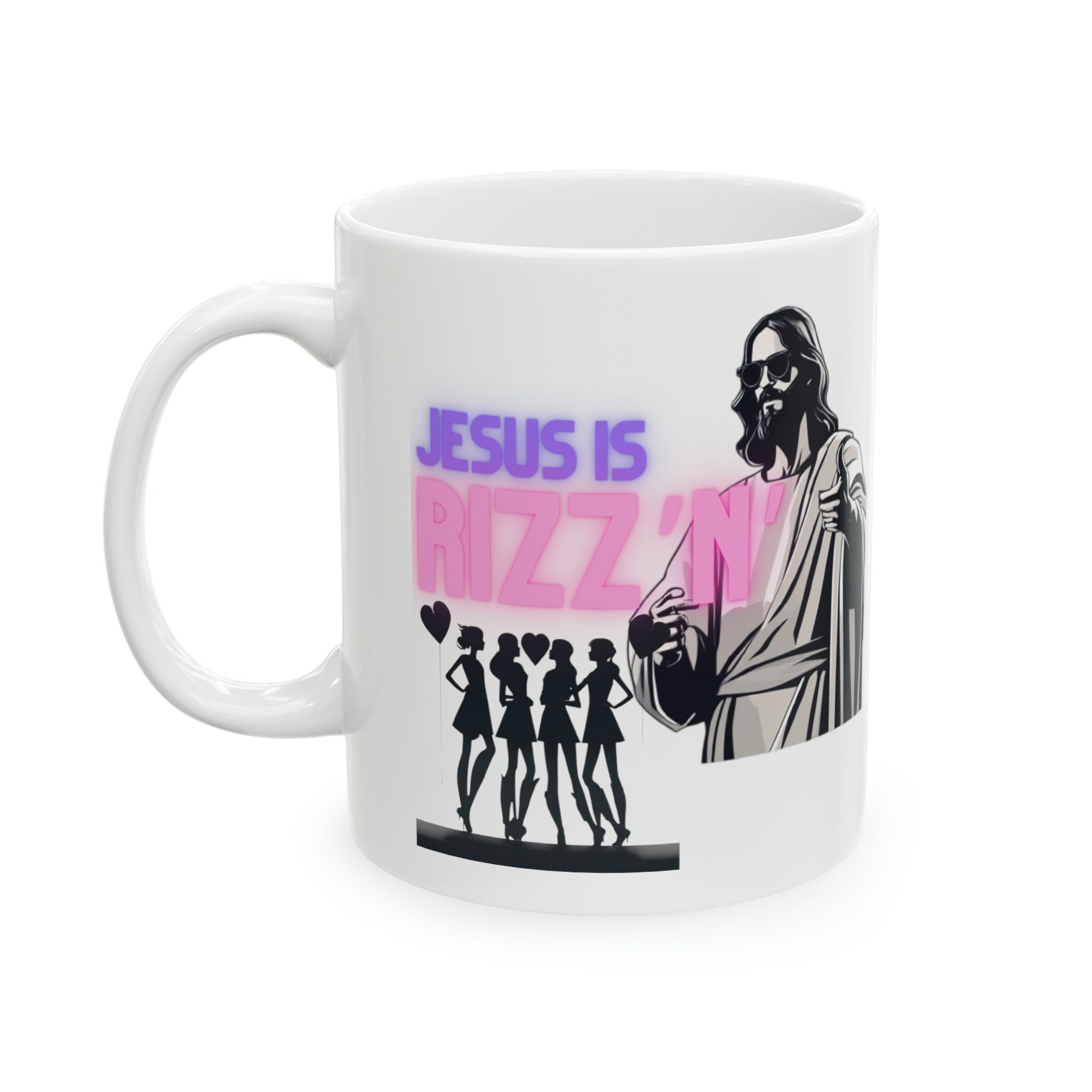 Jesus is Rizz'n' Ceramic Mug, 11oz - Etsy