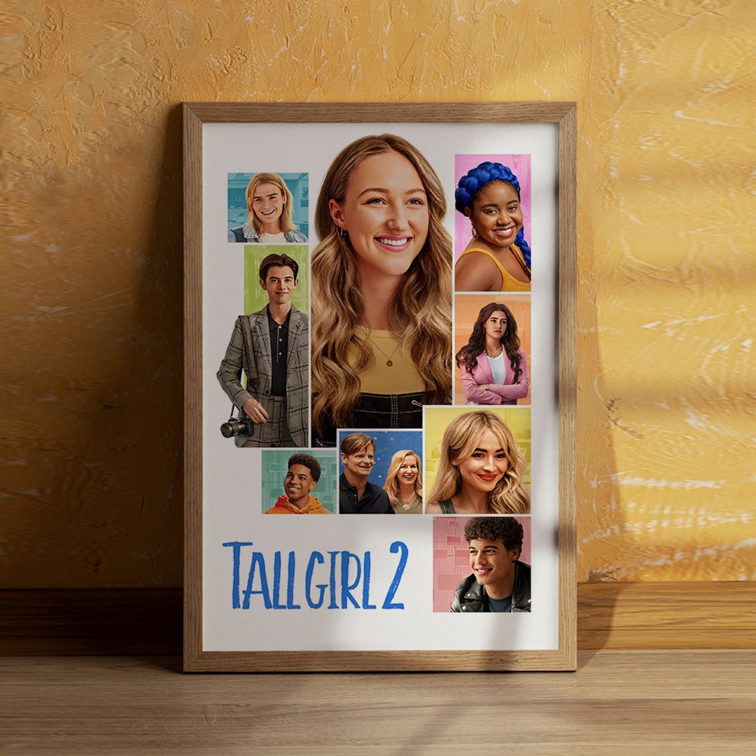 Tall Girl 2 Movie Poster, Movie Art Poster, Wall Decor, Poster for Film ...