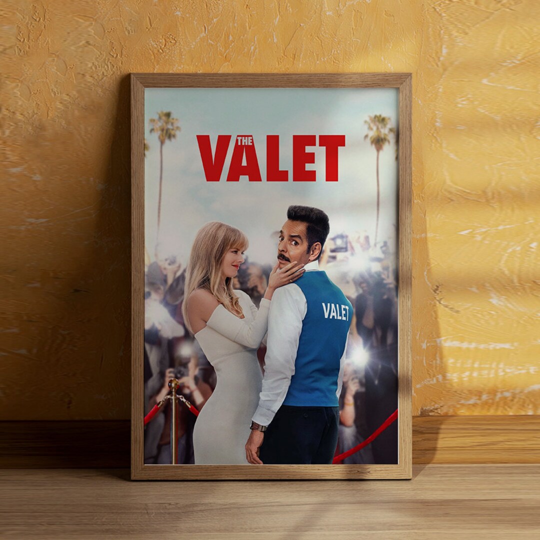 The Valet Movie Poster, Minimalist Poster, Wall Art Decor, Film Poster ...