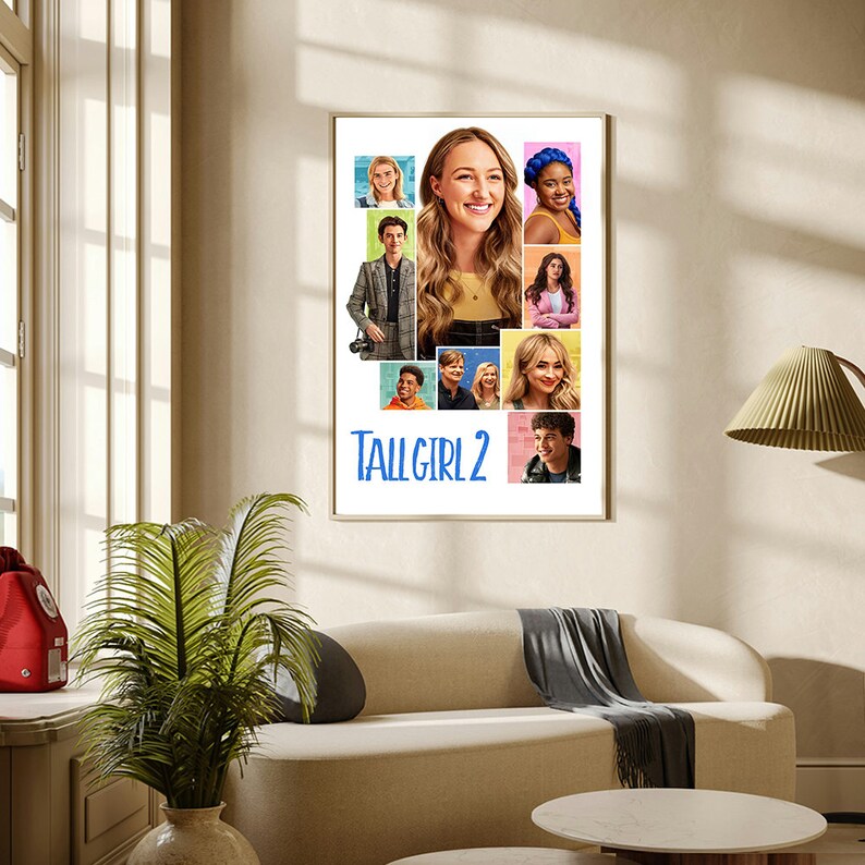 Tall Girl 2 Movie Poster, Movie Art Poster, Wall Decor, Poster for Film ...