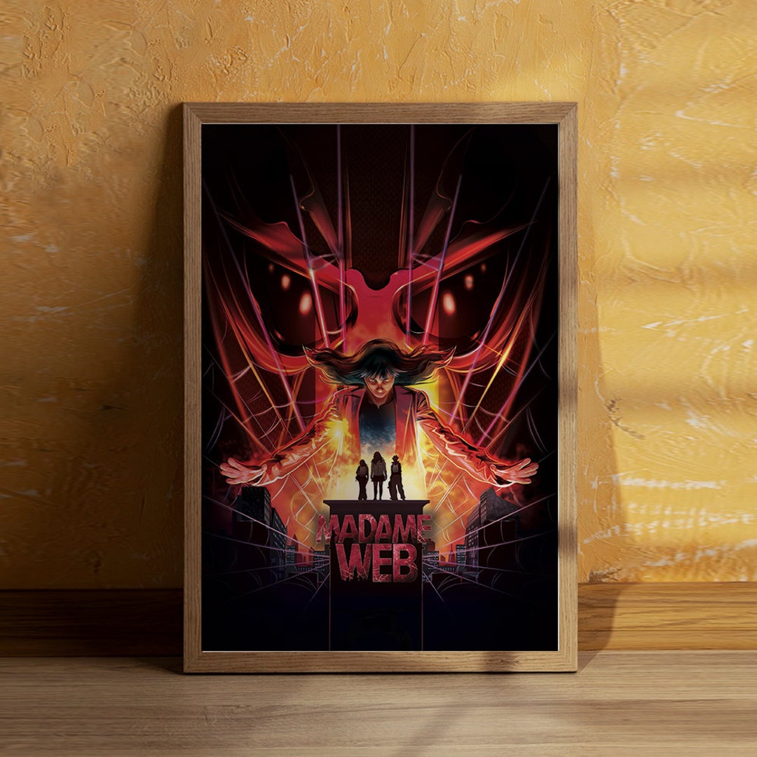Madame Web Movie Poster, Movie Art Poster, Wall Decor, Poster for Film ...
