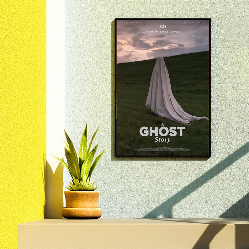 A Ghost Story Movie Poster, Minimalist Poster, Wall Art Decor, Film ...