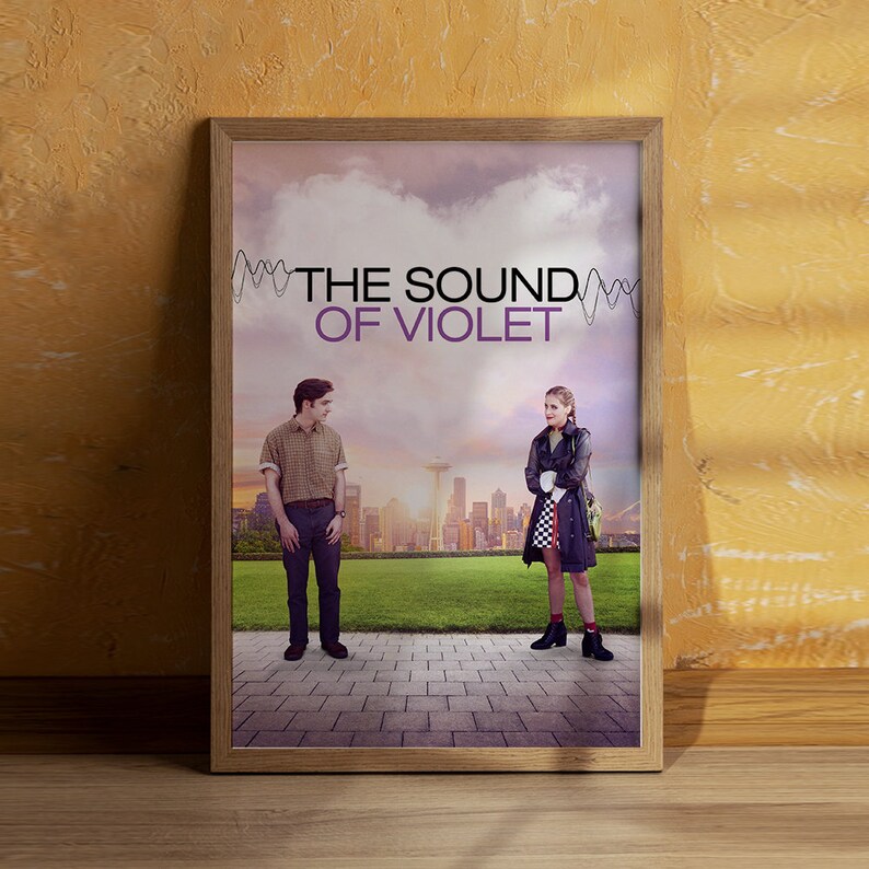 The Sound of Violet Movie Poster, Minimalist Poster, Wall Art Decor ...