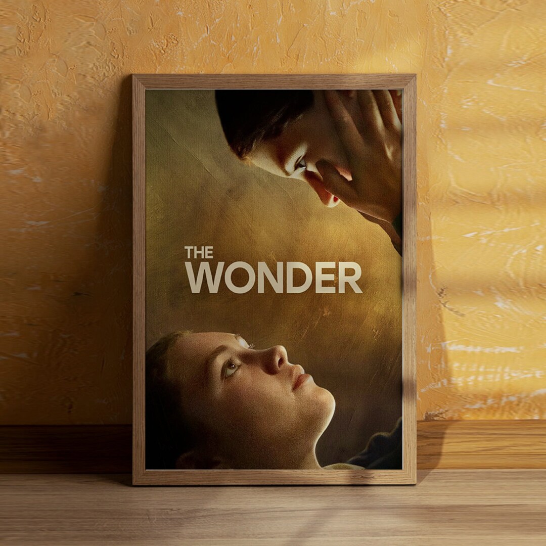 The Wonder Movie Poster, Minimalist Poster, Wall Art Decor, Film Poster ...