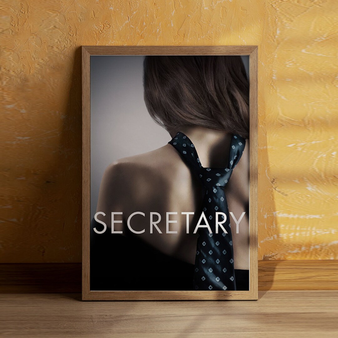 Secretary Movie Poster, Minimalist Poster, Wall Art Decor, Film Poster ...