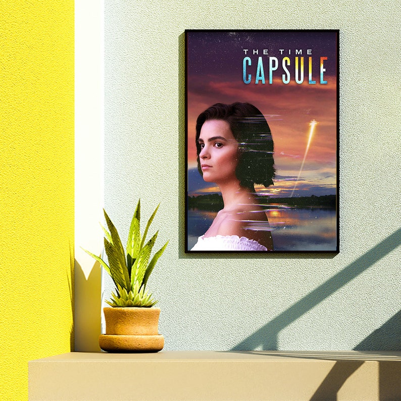 The Time Capsule Movie Poster, Minimalist Poster, Wall Art Decor, Film ...