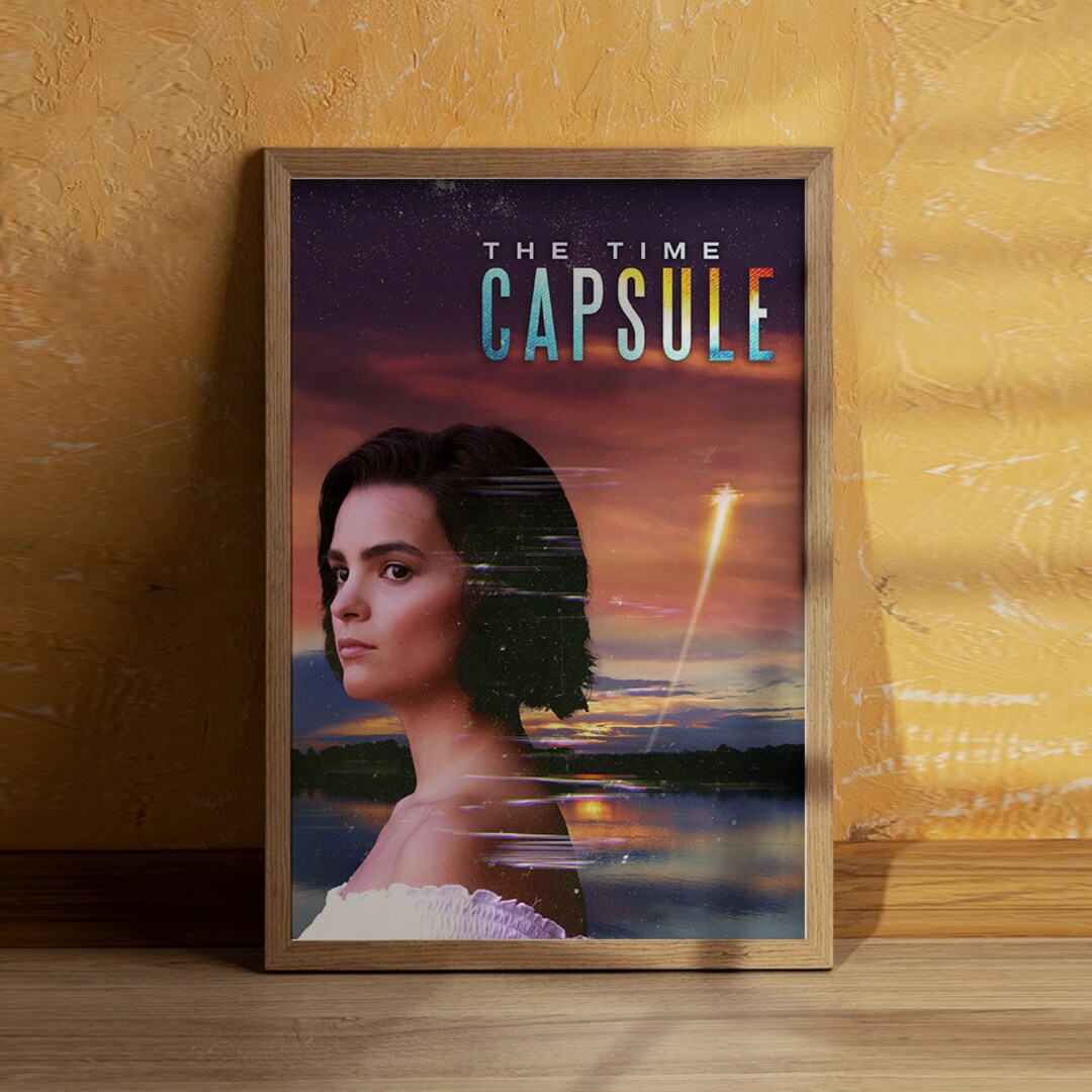 The Time Capsule Movie Poster, Minimalist Poster, Wall Art Decor, Film ...