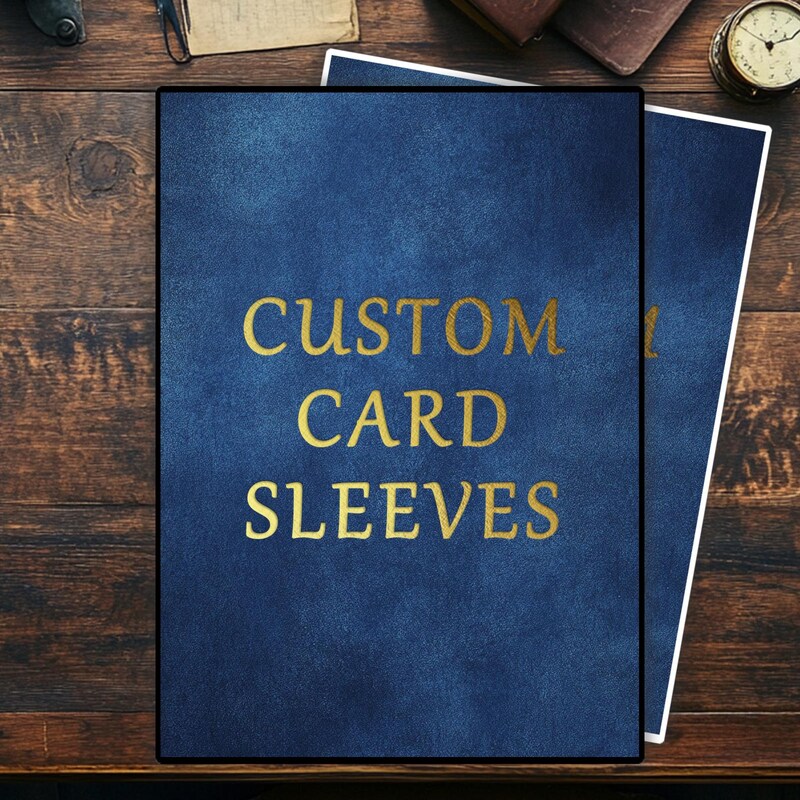 Custom Card Sleeves - Etsy